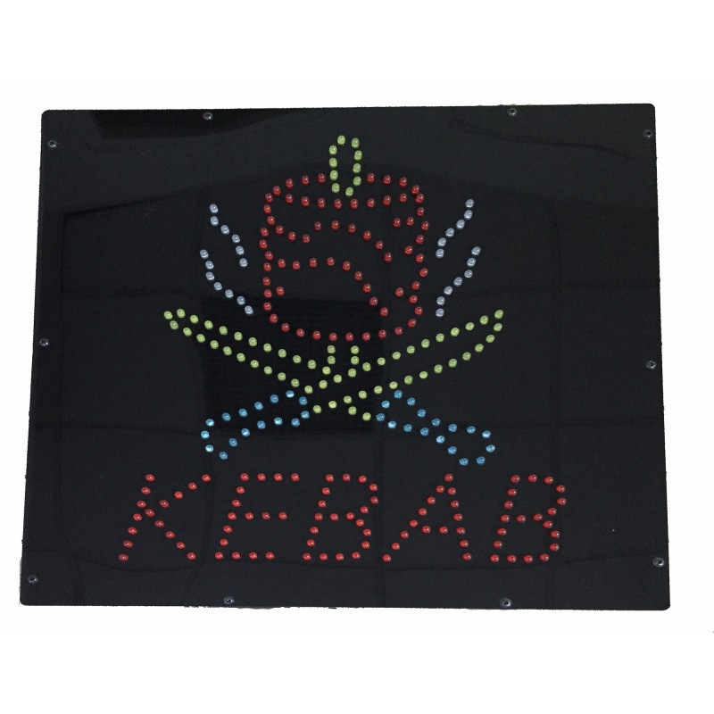 Enseigne lumineuse à LED Kebab
